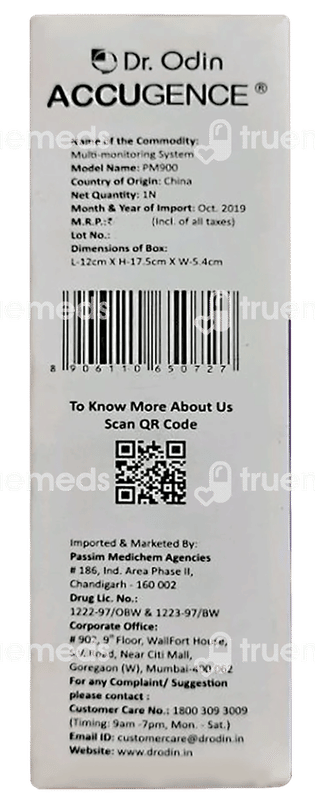 Dr Odin Accugence Multi Monitoring System 1 Kit - Uses, Side Effects ...