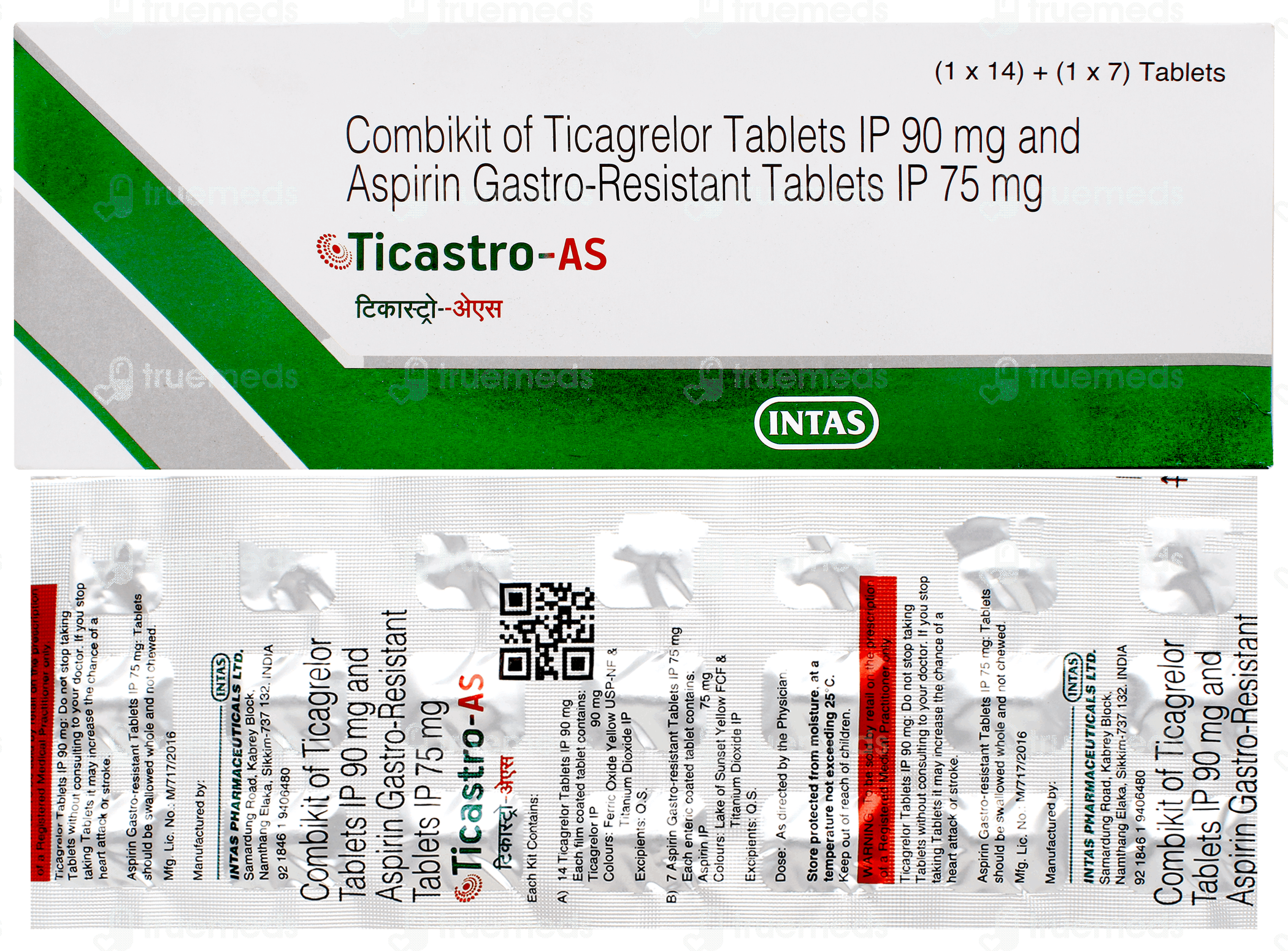Ticastro As Tablet 21 - Uses, Side Effects, Dosage, Price | Truemeds