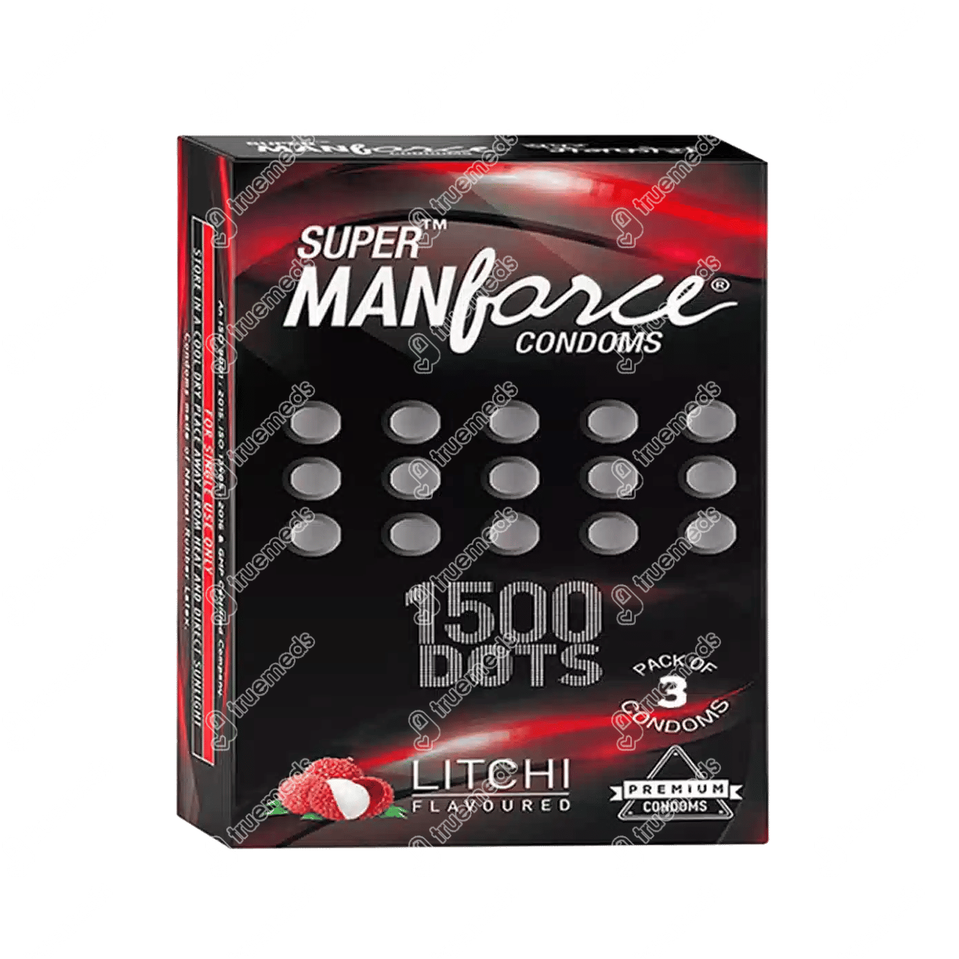 Manforce Dots 1500 Super Litchi Condom Pack Of 3 - Uses, Side Effects ...