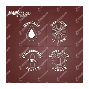Manforce Wild Chocolate Condom Pack Of 10 - Uses, Side Effects, Dosage ...