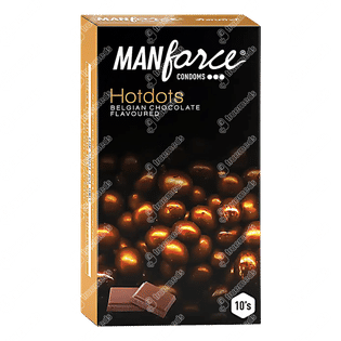 Manforce Hotdots Belgian Chocolate Condom Pack Of 10 - Uses, Side Effects, Dosage, Price | Truemeds