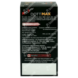 Kamasutra Dott Max Box Of Condom 12 - Uses, Side Effects, Dosage, Price ...