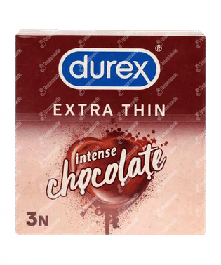 Durex Extra Thin Intense Chocolate Pack Of 3 - Uses, Side Effects ...