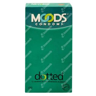 Moods Dotted Condom Pack Of 12 - Uses, Side Effects, Dosage, Price ...