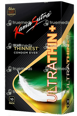 Kamasutra Ultrathin Plus Condom 10 - Uses, Side Effects, Dosage, Price | Truemeds