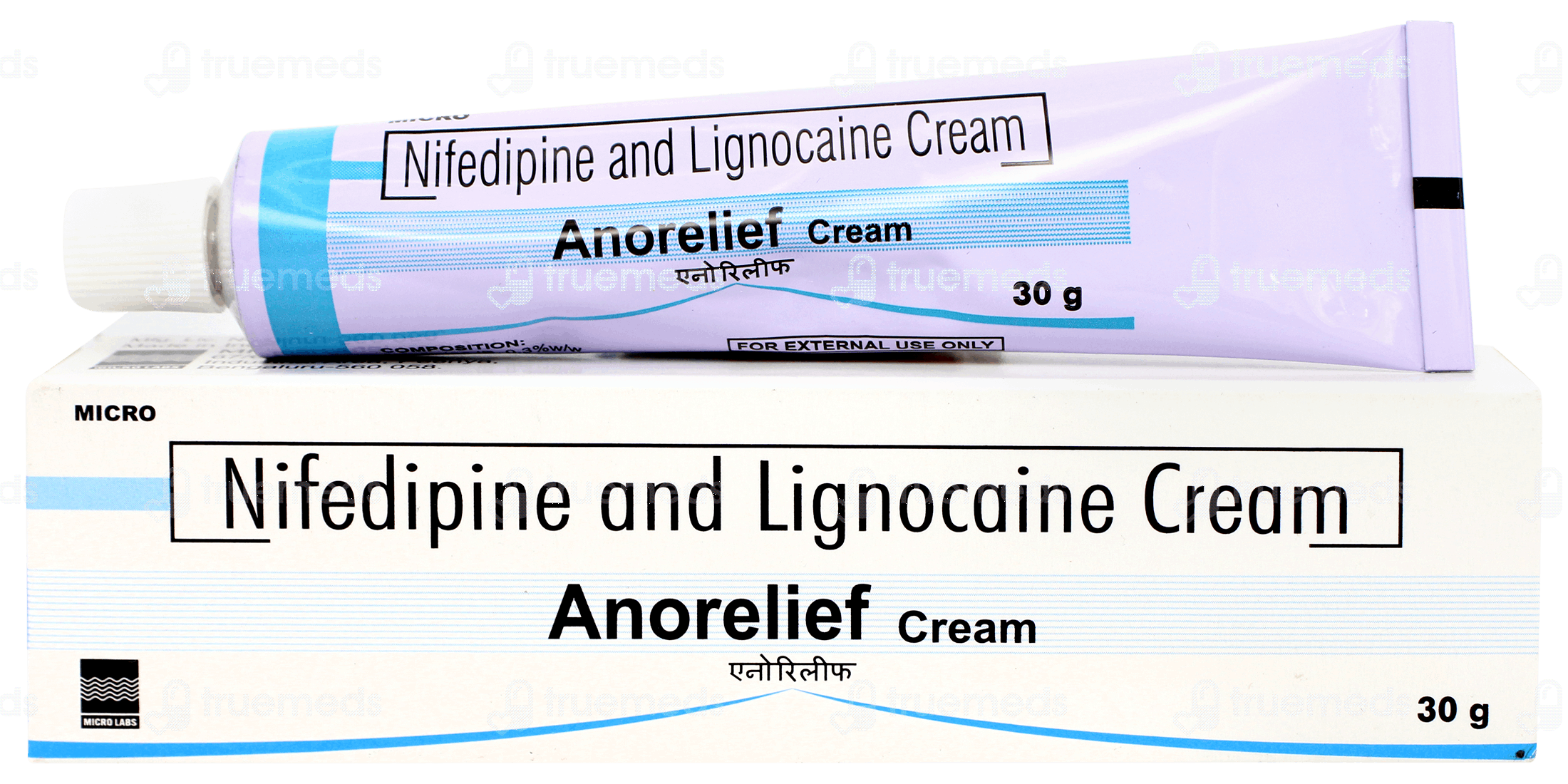 Anorelief 1.5/0.3% Cream 30 GM | Order Anorelief 1.5/0.3 % Cream 30 GM ...