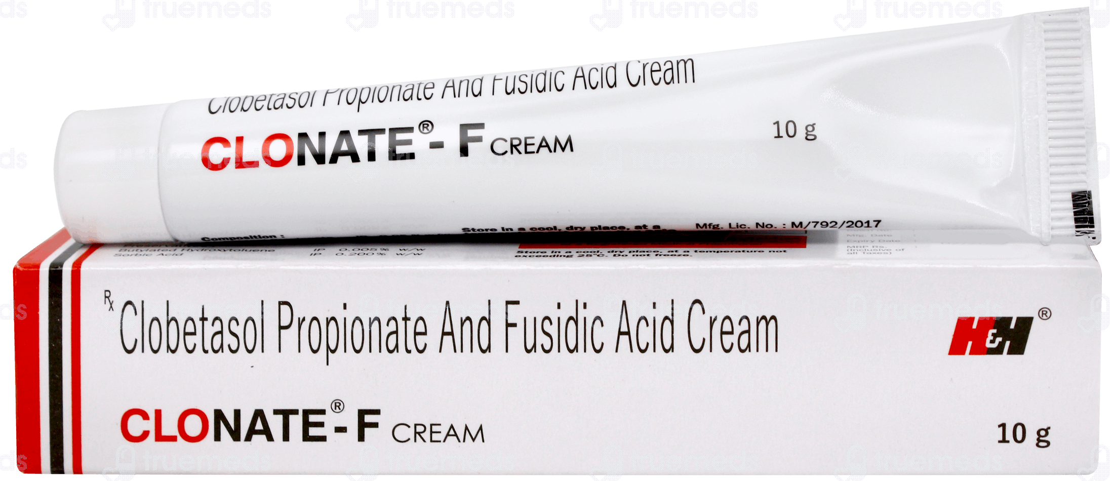 Clonate F 0.05/2% Cream 10 GM | Order Clonate F 0.05/2 % Cream 10 GM ...