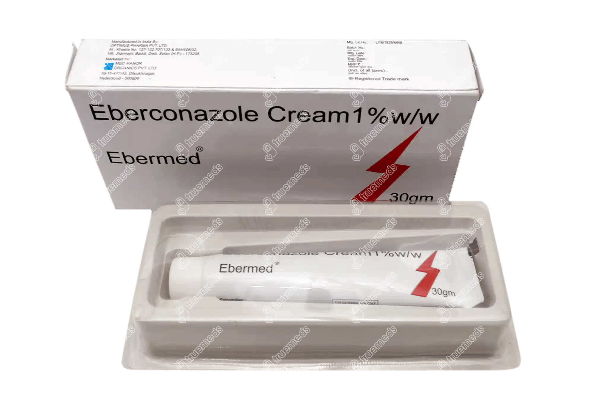 Ebermed 1% Cream 30 GM | Order Ebermed 1 % Cream 30 GM Online at Truemeds