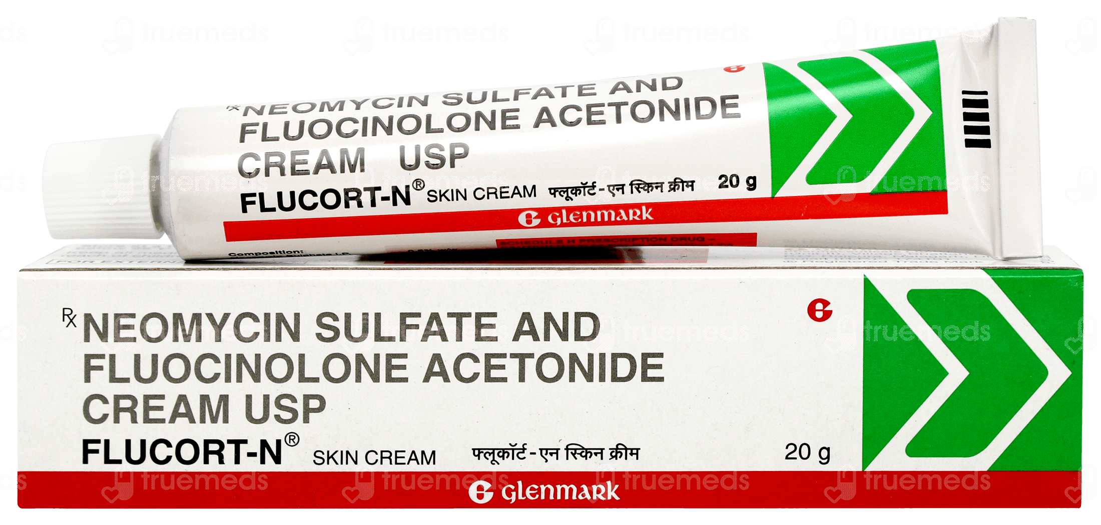 Flucort N Skin 0.025/0.5% Cream 20 GM | Order Flucort N Skin 0.025/0.5 ...