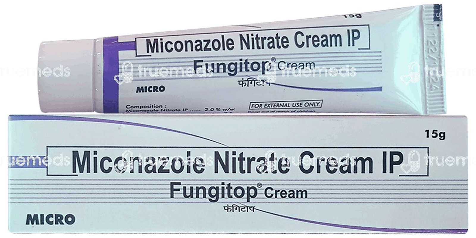 Fungitop 2% Cream 15 GM | Order Fungitop 2 % Cream 15 GM Online at Truemeds