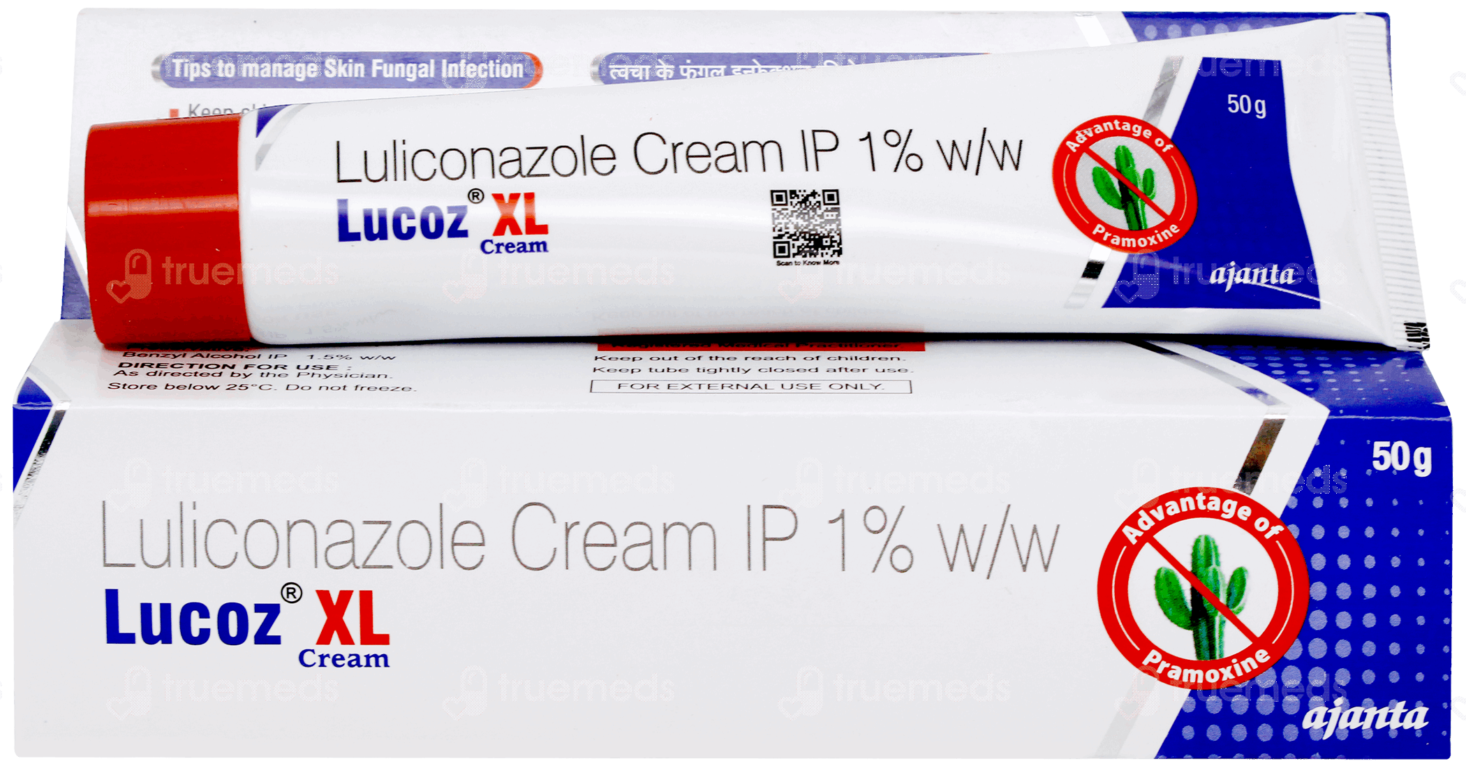 Lucoz Xl Cream 50Gm: Uses, Side Effects, Price & Substitutes