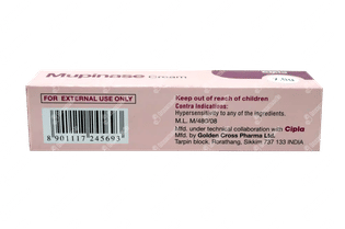 Mupinase 2% Cream 7.5 GM | Order Mupinase 2 % Cream 7.5 GM Online at ...