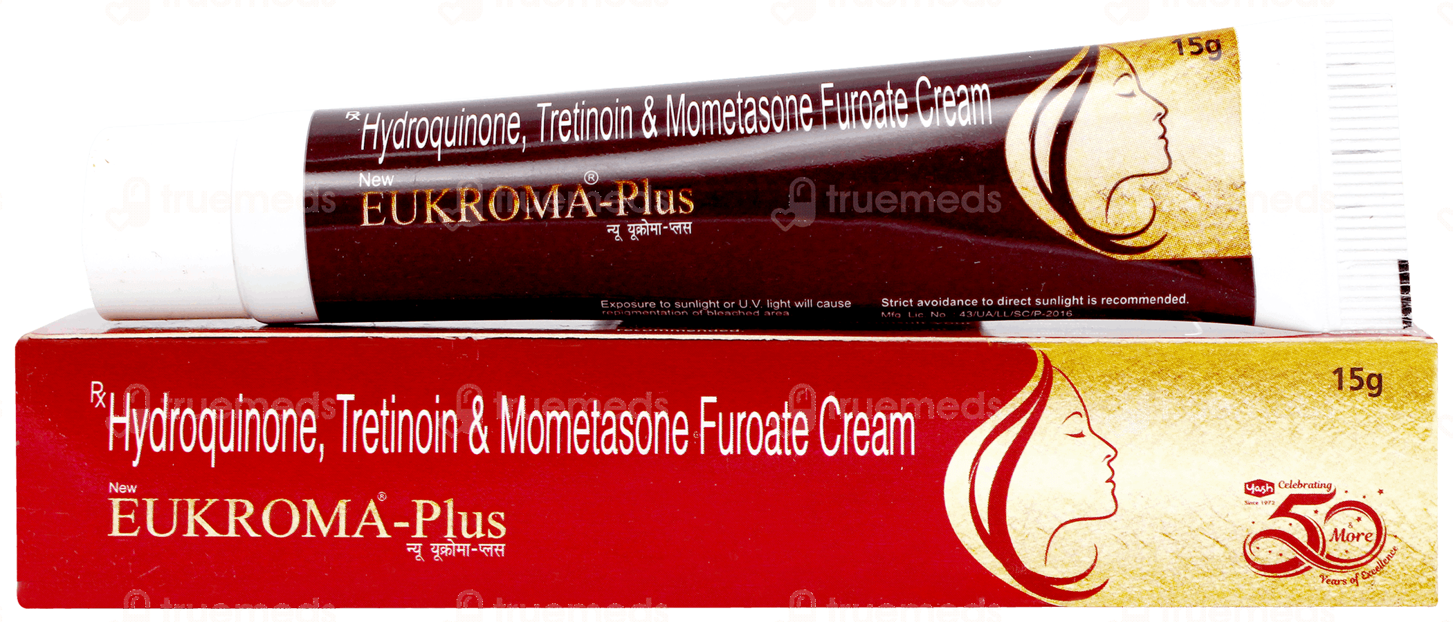 New Eukroma Plus 2/0.1/0.025% Cream 15 GM | Order New Eukroma Plus 2/0 ...