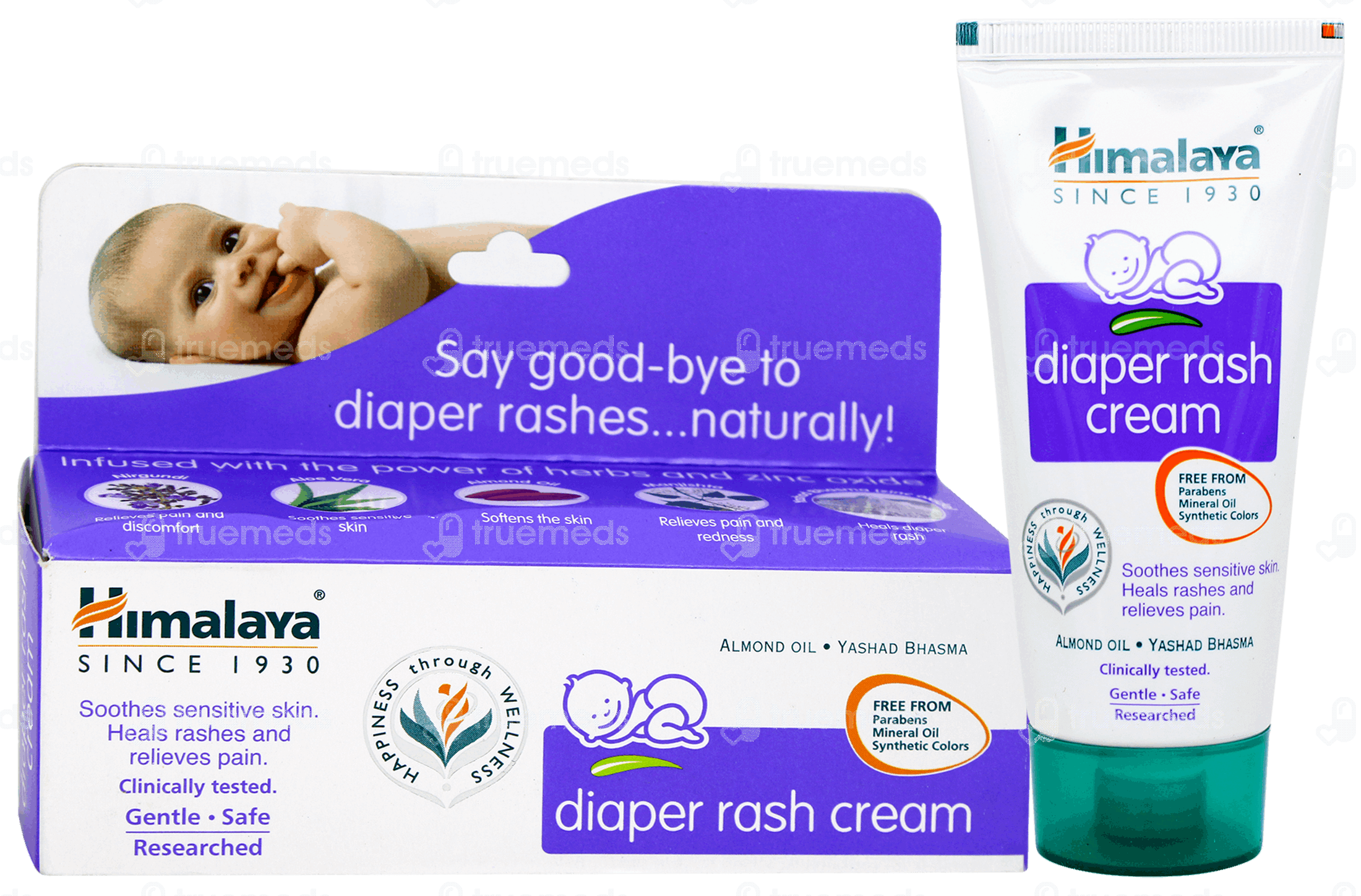 Himalaya Diaper Rash Cream 50 Gm - Uses, Side Effects, Dosage, Price ...