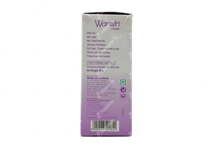 Wanish Cream 50 Gm - Uses, Side Effects, Dosage, Price | Truemeds
