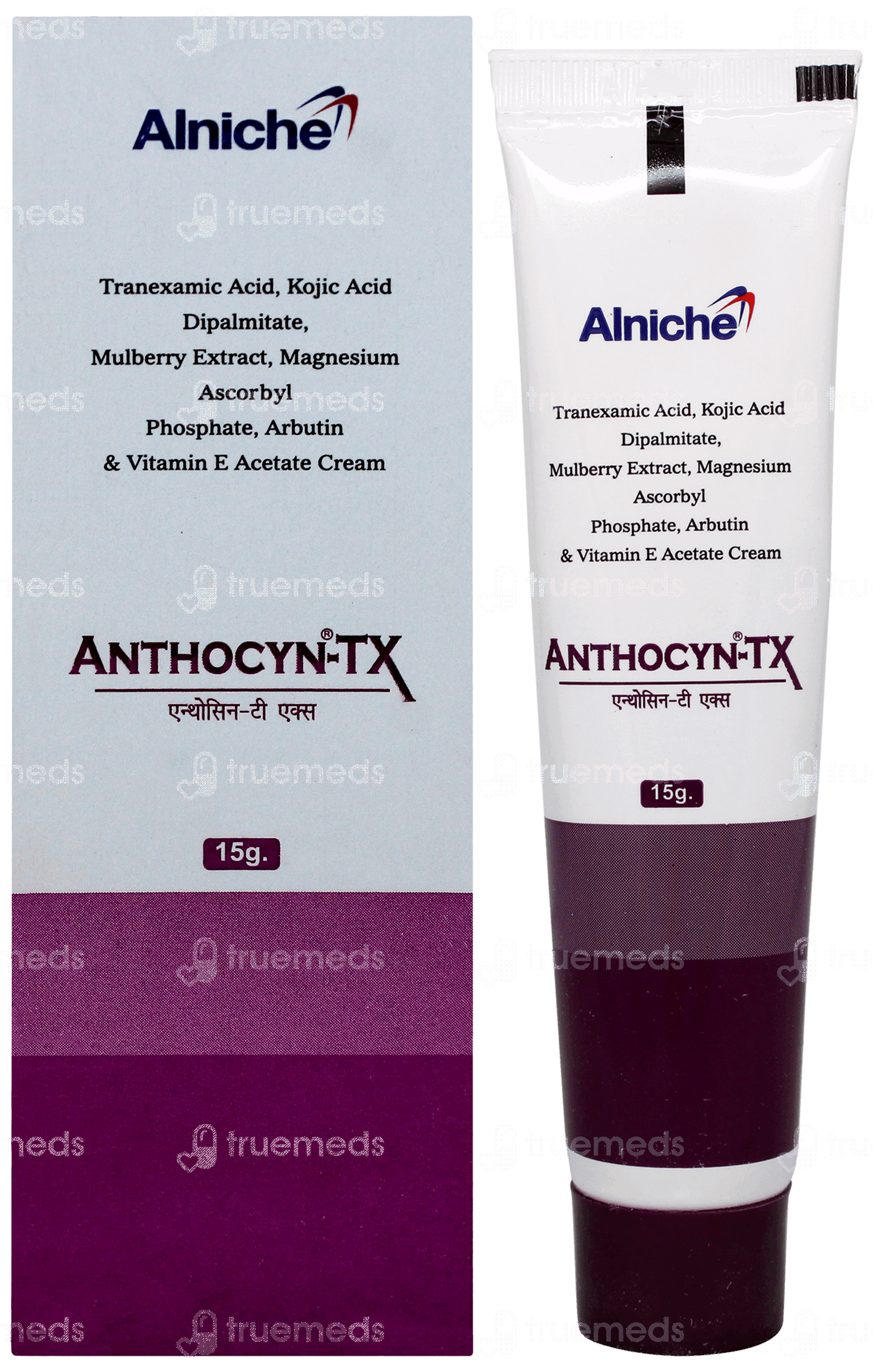 Anthocyn Tx Cream 15 Gm - Uses, Side Effects, Dosage, Price | Truemeds