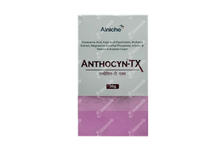 Anthocyn Tx Cream 30 Gm - Uses, Side Effects, Dosage, Price | Truemeds