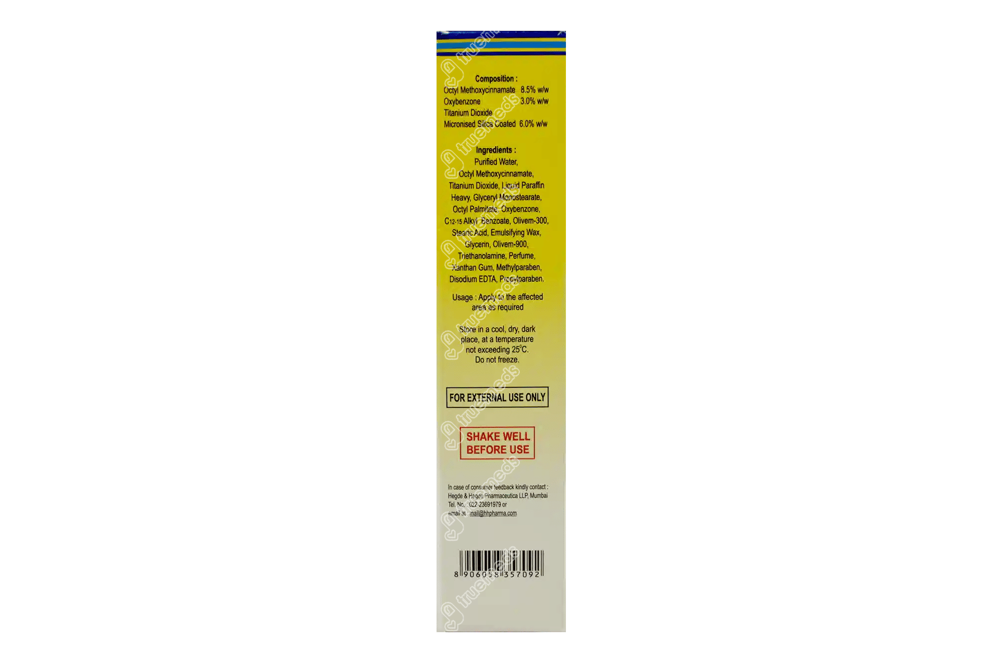 Sunban Forte 8.5/6/3 % Cream 60 GM - Uses, Side Effects, Dosage, Price ...