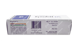 Tyrobit Ds Cream 25 Gm - Uses, Side Effects, Dosage, Price | Truemeds