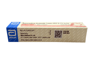 Kenacort 0 1 Skin Cream 15 Gm - Uses, Side Effects, Dosage, Price ...