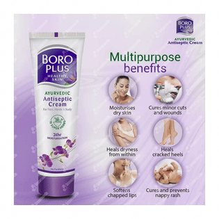 Boro Plus Healthy Skin Antiseptic Cream 80 Ml - Uses, Side Effects ...