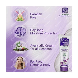 Boro Plus Healthy Skin Antiseptic Cream 80 Ml - Uses, Side Effects ...