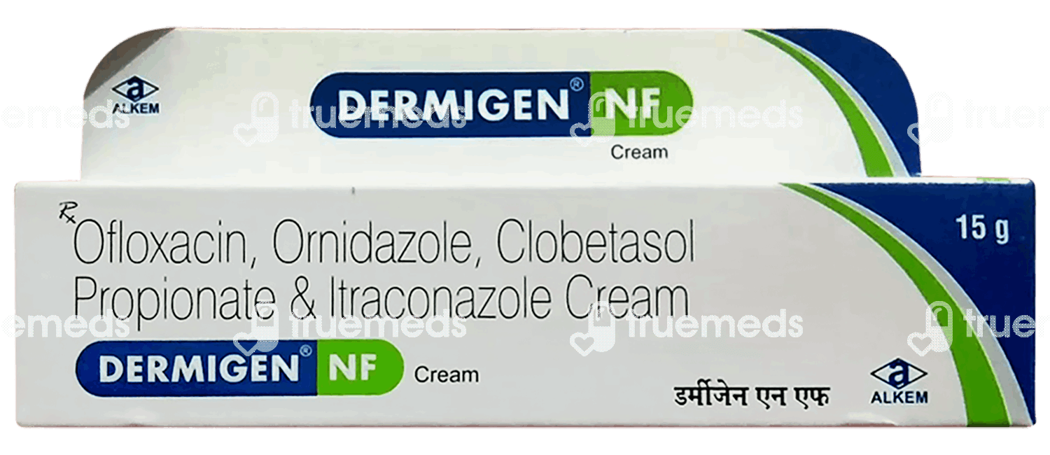 Dermigen Nf Cream 15 Gm - Uses, Side Effects, Dosage, Price | Truemeds