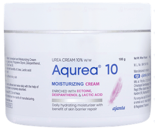 Aqurea 10 Moisturizing Urea Cream 100 Gm - Uses, Side Effects, Dosage ...