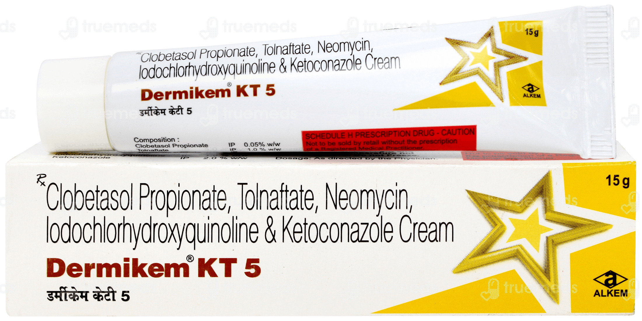 Dermikem Kt 5 Cream 15 Gm - Uses, Side Effects, Dosage, Price | Truemeds