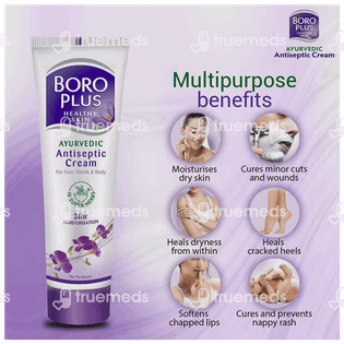 Boroplus Antiseptic Cream 120 Ml - Uses, Side Effects, Dosage, Price ...