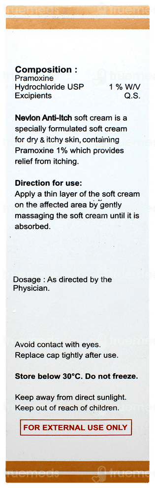 Nevlon Anti Itch Cream 100 Gm - Uses, Side Effects, Dosage, Price ...