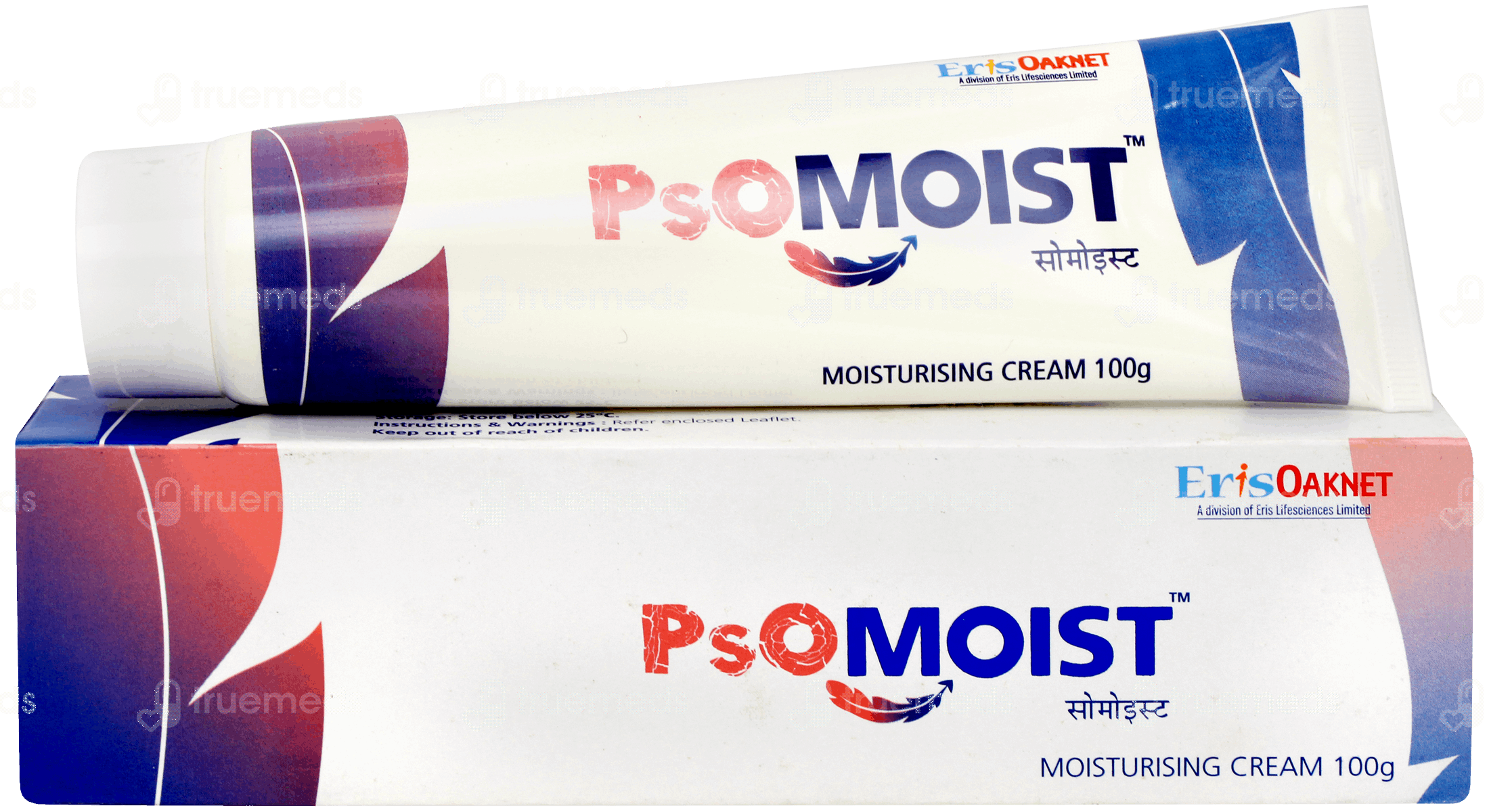 Psomoist Moisturising Cream 100 Gm - Uses, Side Effects, Dosage, Price ...