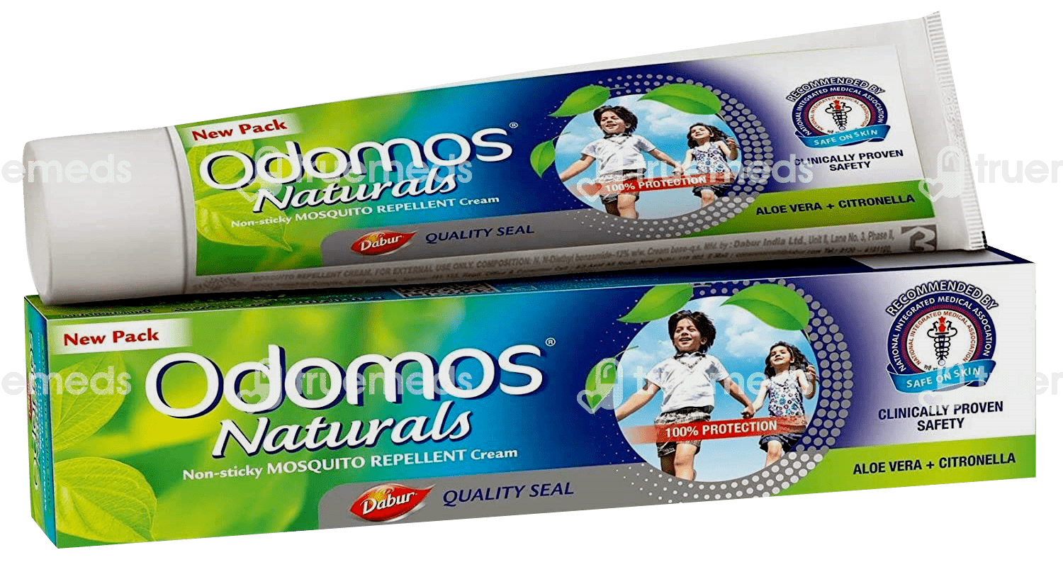 Odomos Naturals Cream 50 Gm - Uses, Side Effects, Dosage, Price | Truemeds
