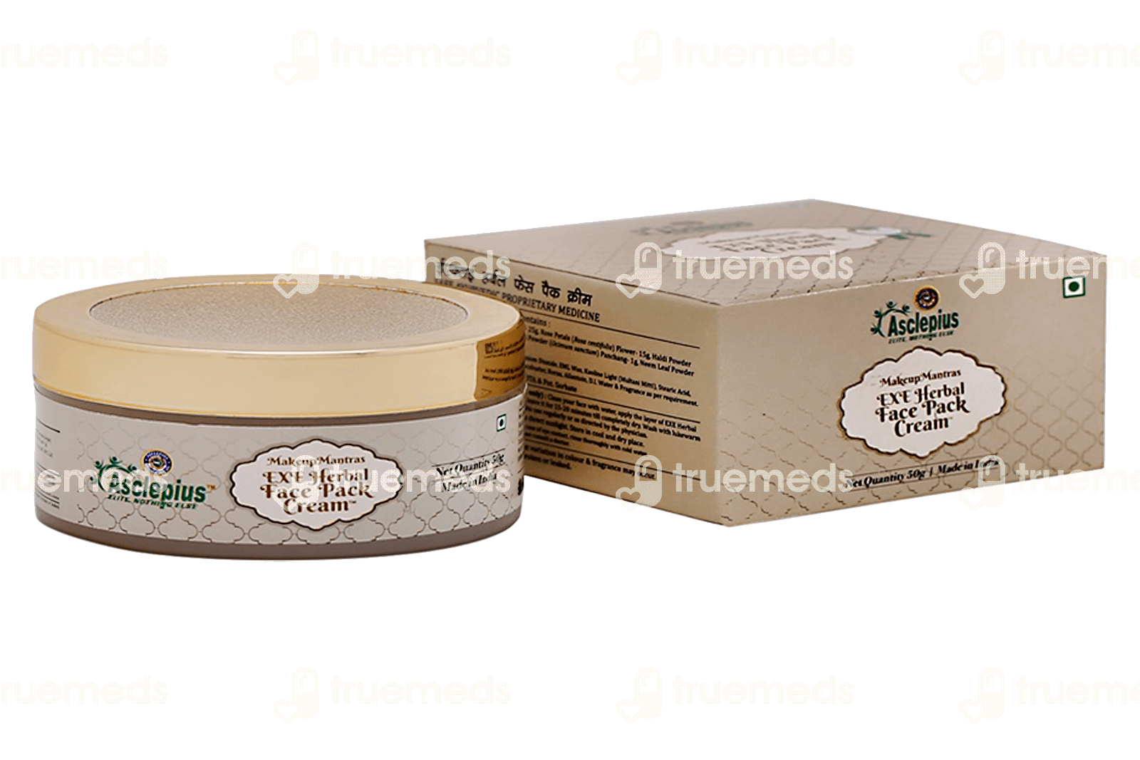 Asclepius Exe Herbal Face Pack Cream 50 Gm - Uses, Side Effects, Dosage ...