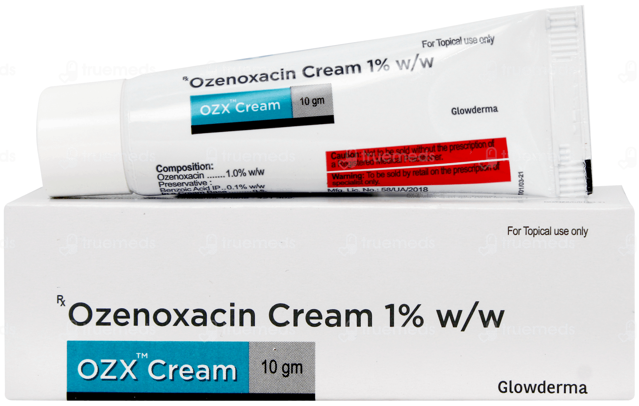 Ozx 1 Cream 10 Gm - Uses, Side Effects, Dosage, Price | Truemeds
