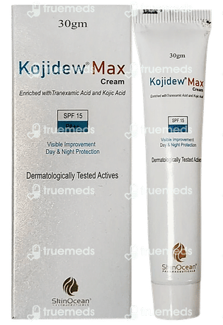 Kojidew Max Spf 15 Pa Cream 30 Gm - Uses, Side Effects, Dosage, Price ...