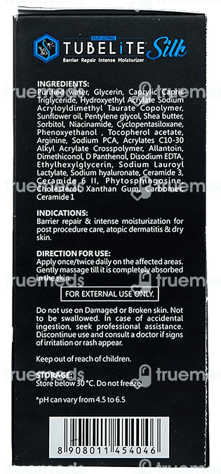 Tubelite Silk Skin Moisturizer Cream 50 Gm - Uses, Side Effects, Dosage ...