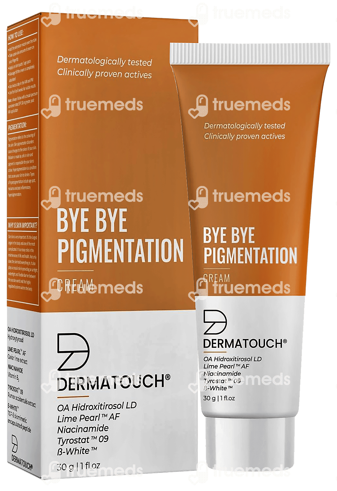 Dermatouch Bye Bye Pigmentation Cream 30 Gm - Uses, Side Effects ...