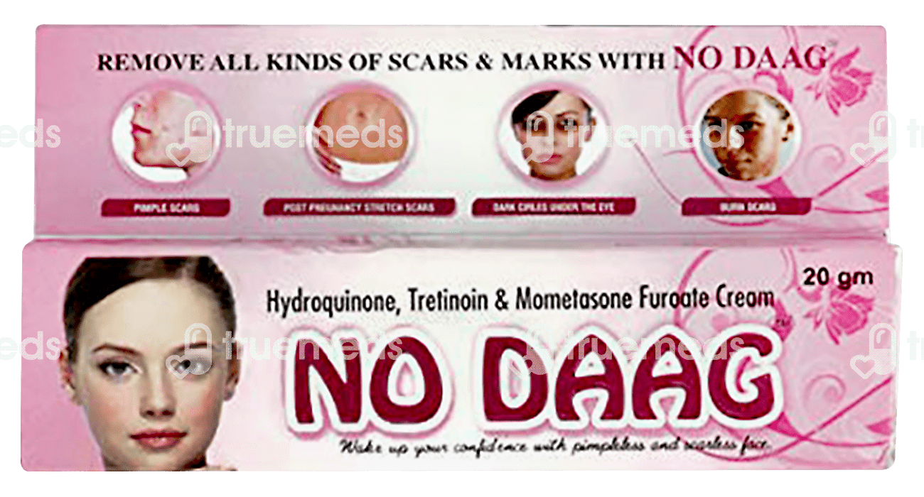 No Daag Cream 20 Gm - Uses, Side Effects, Dosage, Price | Truemeds
