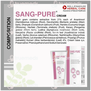 Millennium Herbal Care Sang Pure Cream 50 Gm - Uses, Side Effects ...