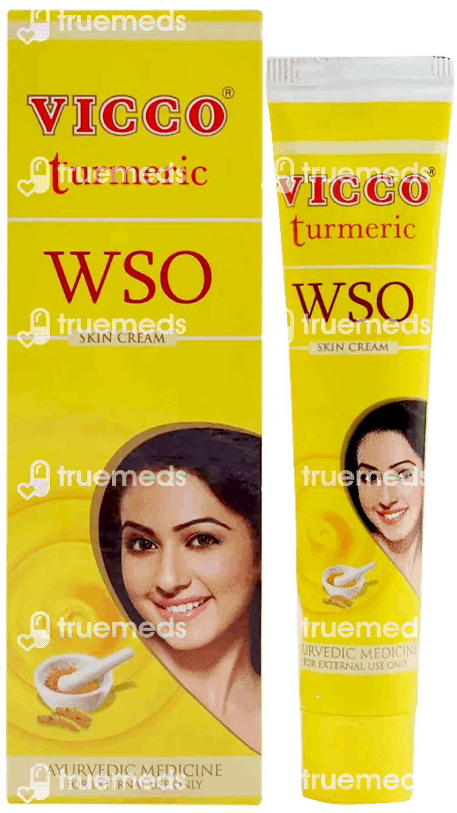 Vicco Turmeric Wso Skin Cream 30 Gm - Uses, Side Effects, Dosage, Price ...