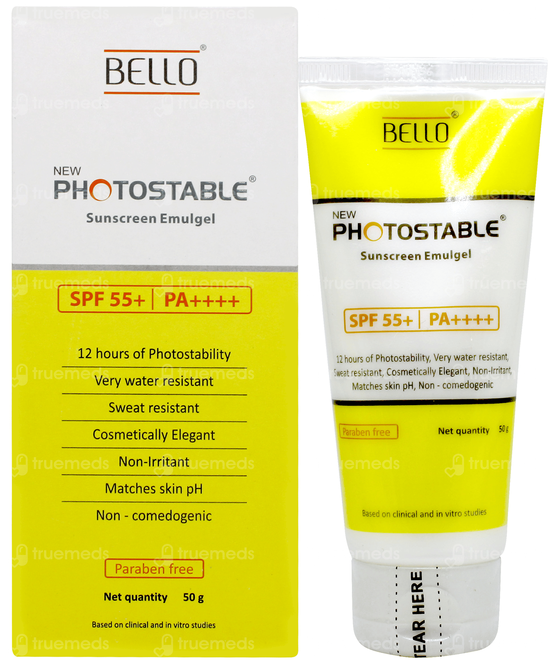 Bello Photostable Sunscreen Emulgel: Uses, Side Effects, Price ...