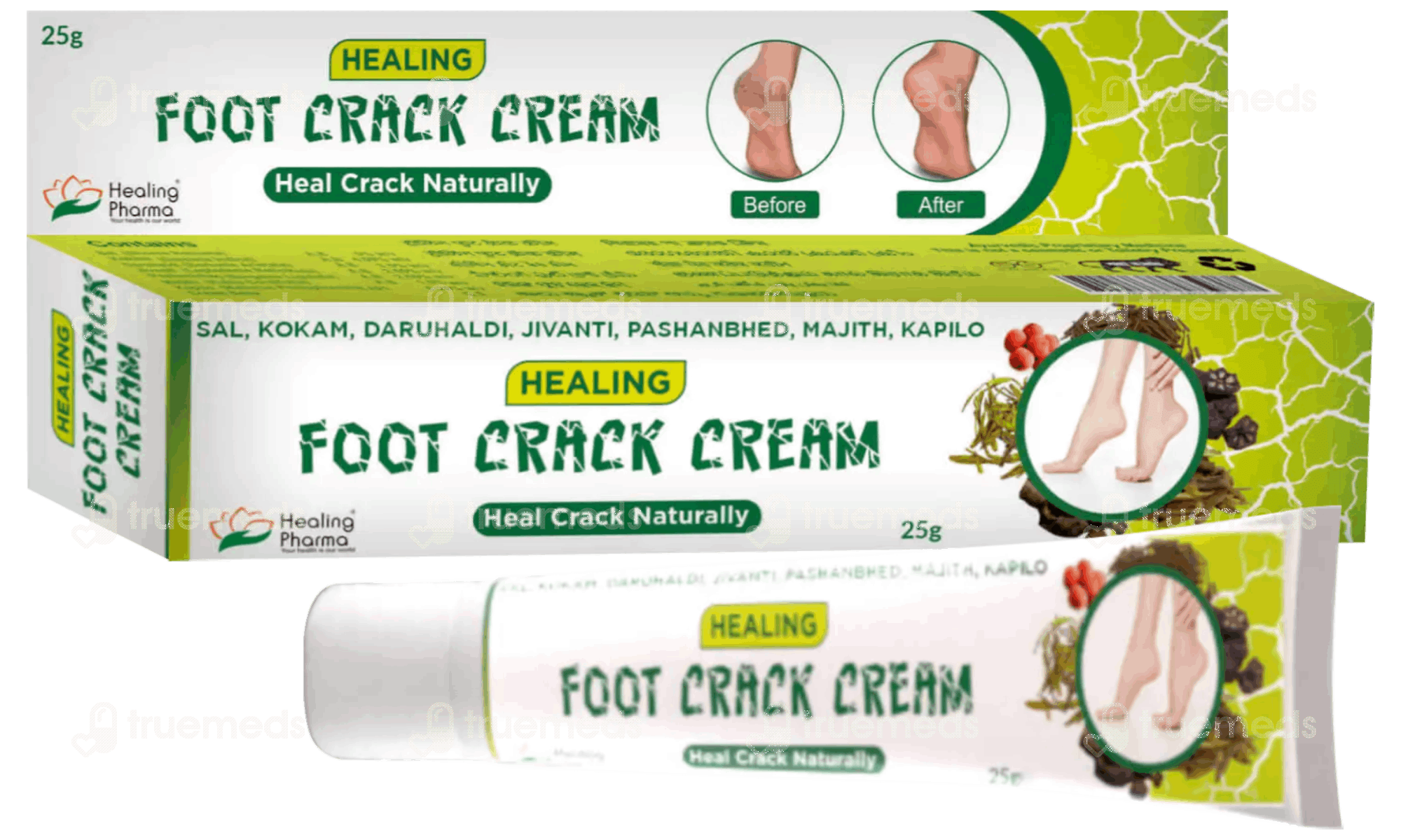 Foot Crack Cream 25gm - Uses, Side Effects, Dosage, Price | Truemeds