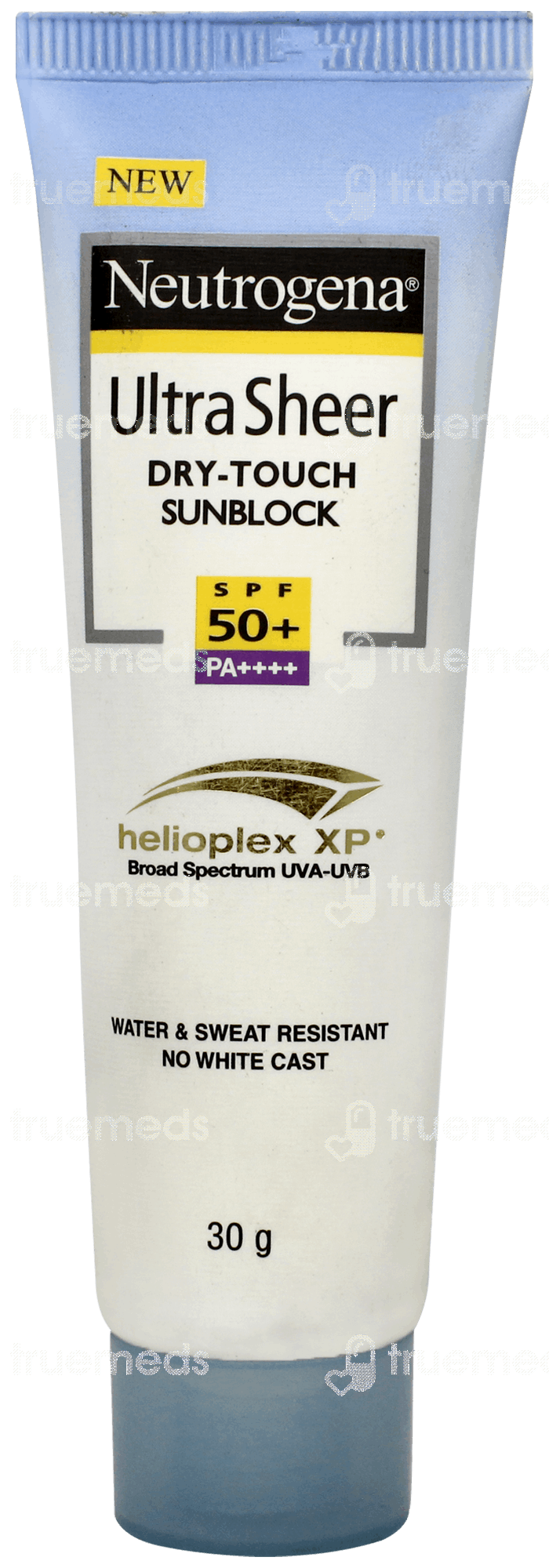 Neutrogena Ultra Sheer Dry Touch Sunblock Spf 50 Pa Cream 30gm - Uses ...