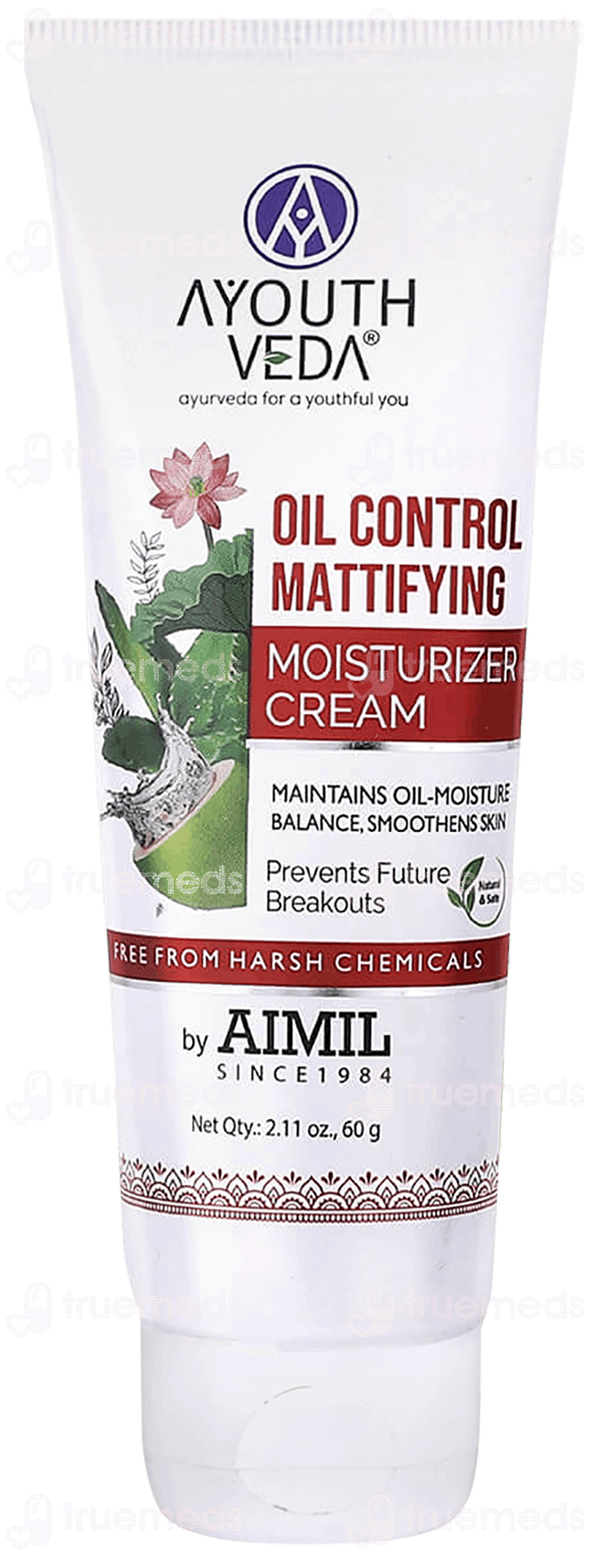 Ayouth Veda Oil Control Mattifying Moisturizer Cream 60gm - Uses, Side ...