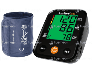 Accusure As02 Blood Pressure Monitor 1 - Uses, Side Effects, Dosage ...