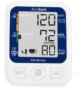 Accusure As Series Automatic Blood Pressure Monitoring System 1 Uses Side Effects Dosage Price Truemeds