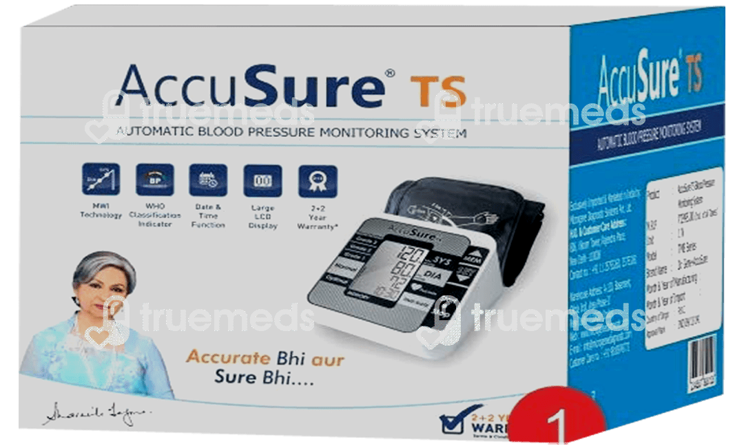Dr Gene Accusure Ts Automatic Blood Pressure Monitoring System 1 - Uses ...