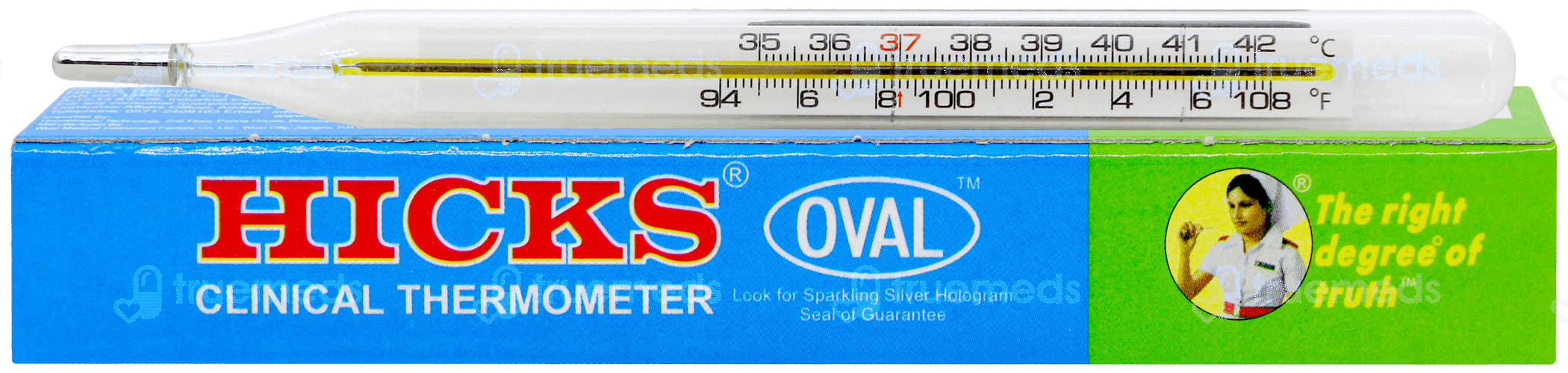 Hicks O 01 Oval Thermometer 1 - Uses, Side Effects, Dosage, Price ...