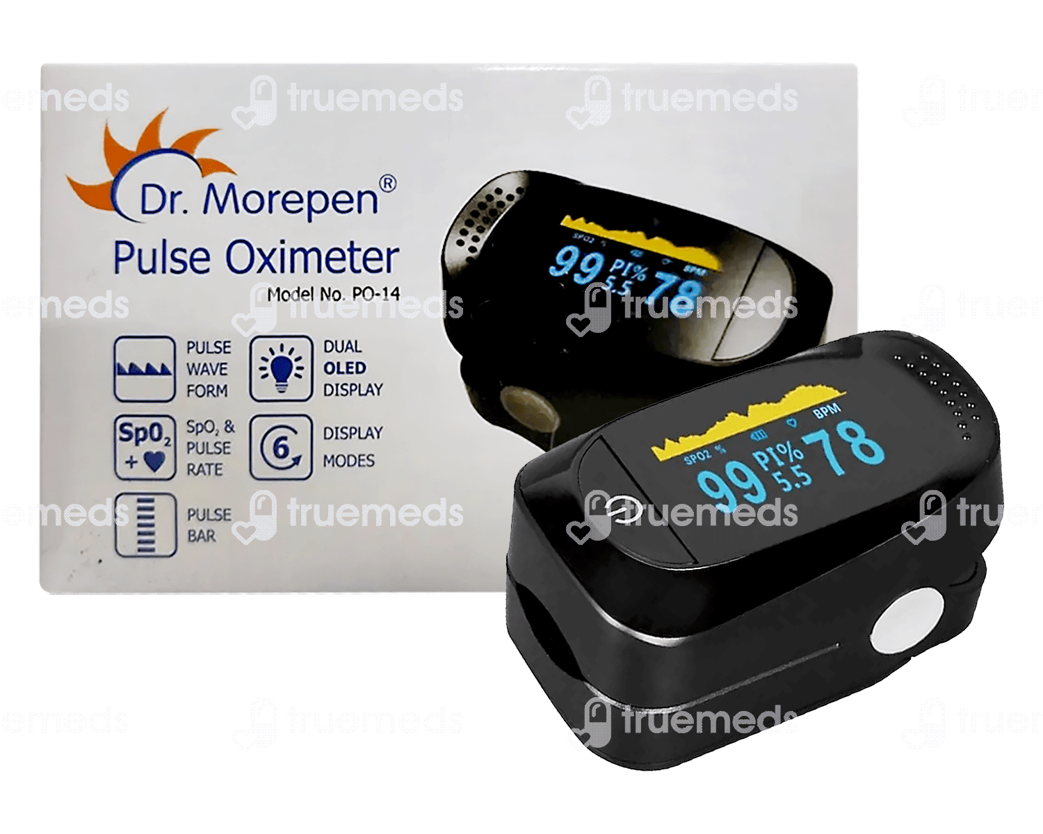 Dr Morepen Po 14 Pulse Oximeter 1 - Uses, Side Effects, Dosage, Price | Truemeds